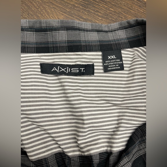 Axist | Shirts | Mens Axist Black Plaid Button Down Shirt | Poshmark